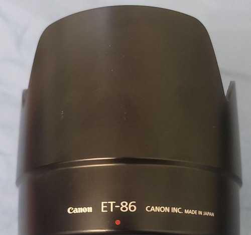 Бленда canon et-86