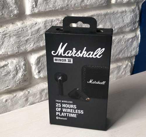 Беспроводные наушники Marshall Minor 3 (оригинал)