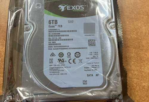 Жесткий диск Seagate ST6000NM0115 HDD SATA 6Tb 3,5