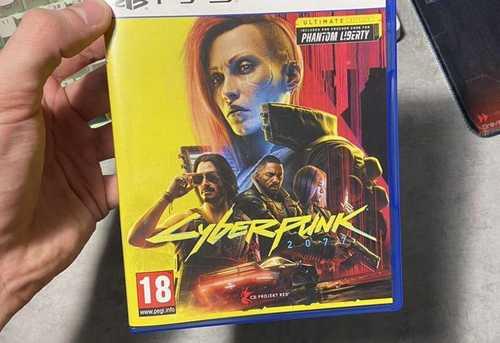 Cyberpunk 2077 phanton liberty ps5 диск