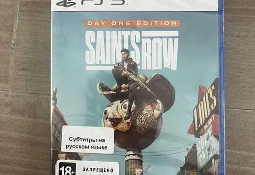 Saints row ps5 day one edition новый