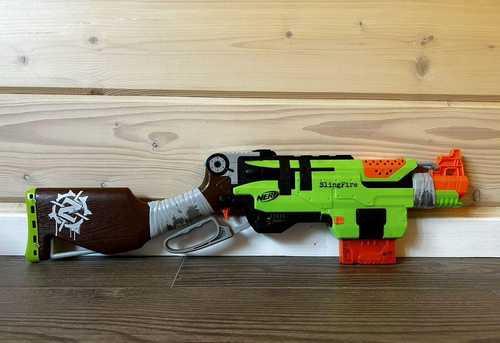 Игрушечный автомат Nerf Zombie Strike SlingFire