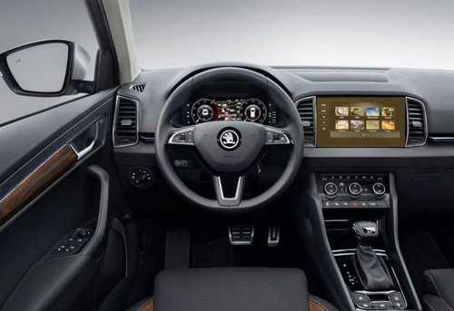 Пленка экрана мультимедиа Skoda Karoq 6.5"