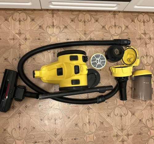 Пылесос karcher vc 3 желтый