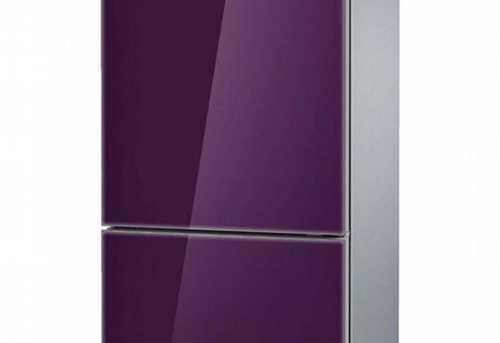 Холодильник bosch KGN39SA10R фиолетовый