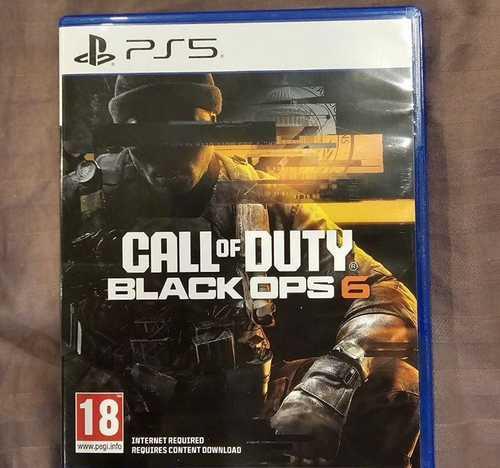 Call of duty black ops 6 ps5 диск