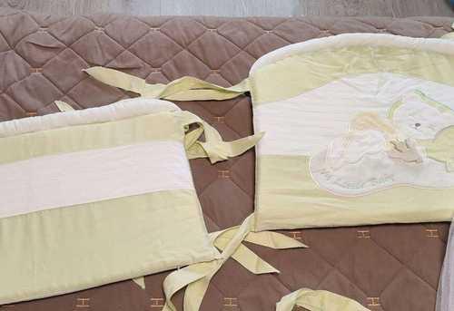 Бортики для детской кровати с балдахином