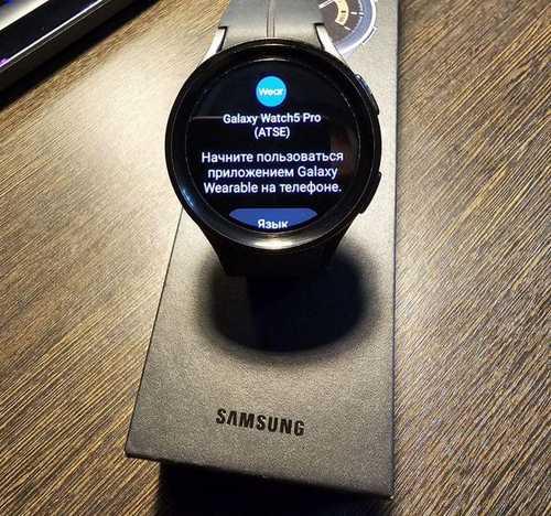 Смарт часы samsung galaxy watch 5 pro