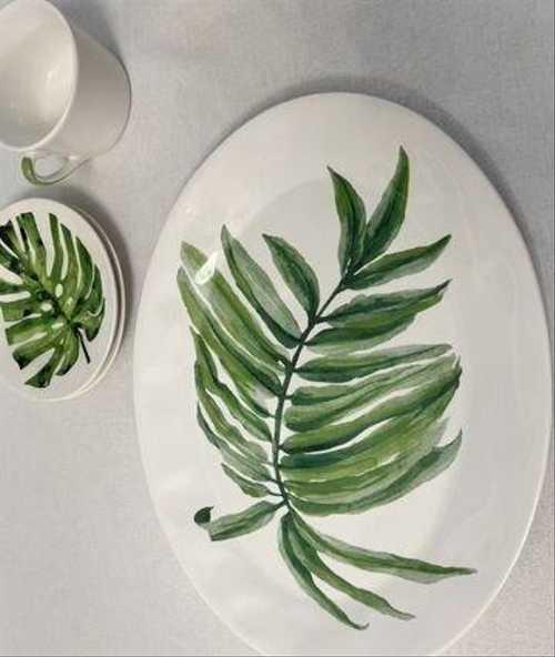 Блюдо сервировочное zara home