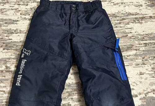 Зимние брюки для мальчика 122 -128