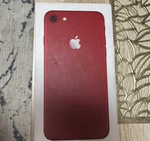 Коробка от iPhone 7 Red