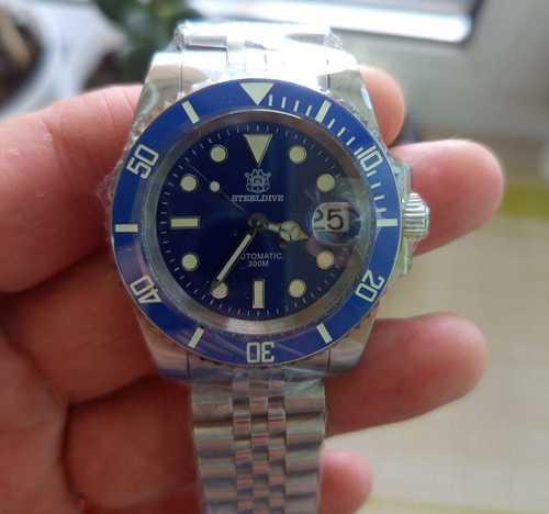 Часы Steeldive SD1953 blue 300m