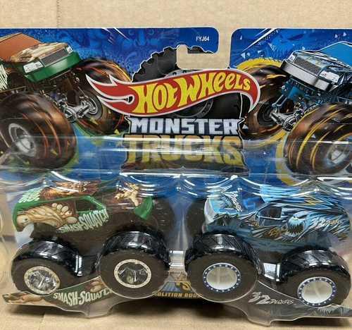 Машинки Hot wheels monster trucks