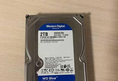 Жесткий диск Western Digital blue 2 тб 3,5