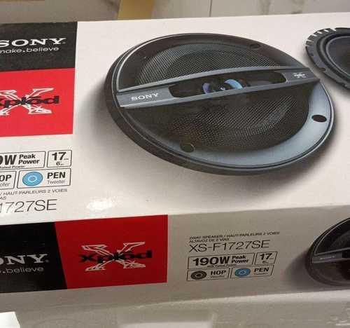 Автомобильные колонки sony XS-F1727 SE