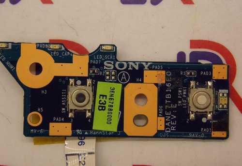 Dane7TB16E0 Кнопка вкл ноутбука Sony PCG-61611V