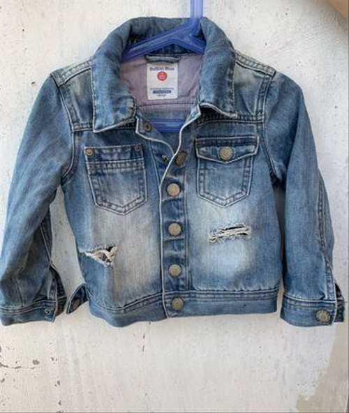 Джинсовая Куртка Button blue