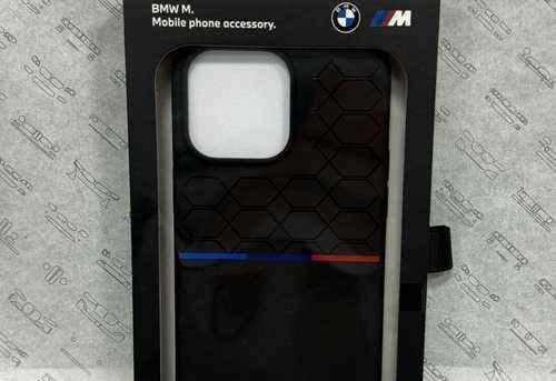 Чехол BMW для iPhone 15 Pro/ProMax M-Collection Li