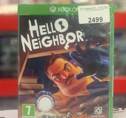 Hello neighbor xbox one