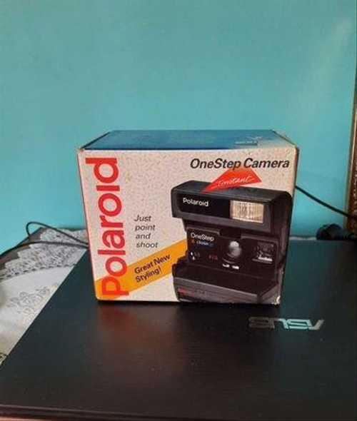 Polaroid one step camera плёночный фотоаппарат