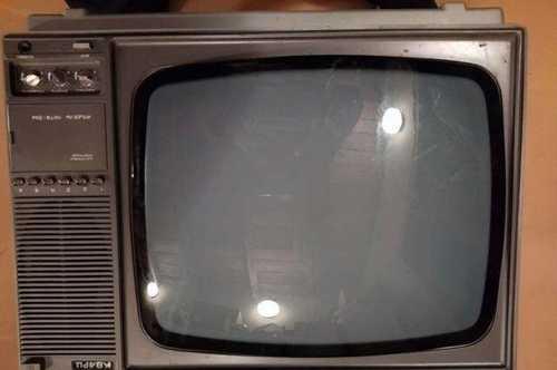Телевизор черно-белый Кварц