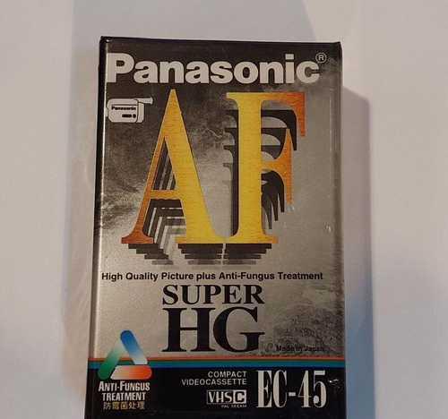 Кассета видео panasonic AF super hg ec-45