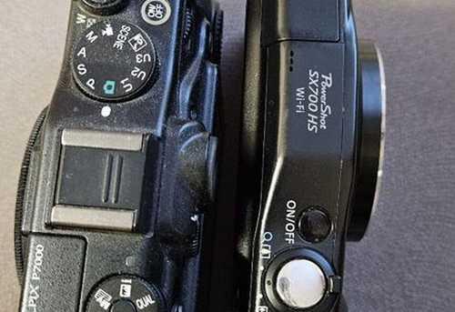 Canon SX700HS +Nikon P7000