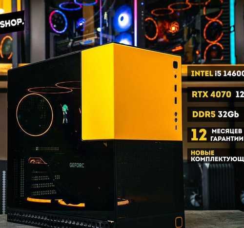 Новый Игровой пк i5 14600K   RTX 4070 Ti Super DDR