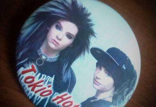 Значок Tokio Hotel 55 мм