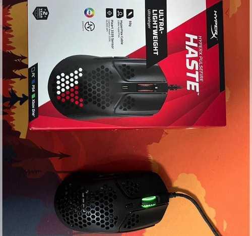 Игровая мышь Hyperx pulsefire haste