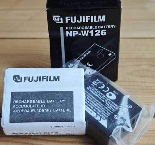 Аккумуляторная батарея Fujifilm NP-W126 1260mAh