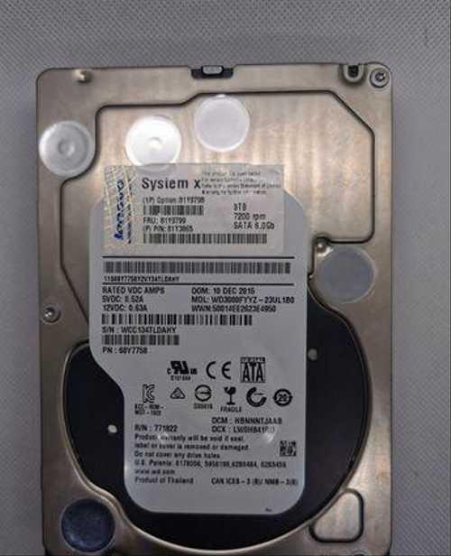 HDD 3tb wd black