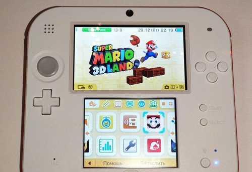 Nintendo 2DS Old 32GB + игры