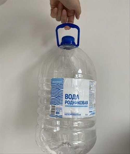 Пластиковая бутылка 6л (10 шт) и 5л (4шт)