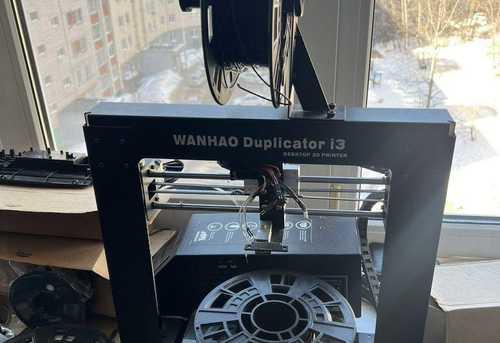 Wanhao duplicator i3