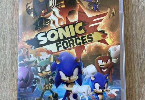 Sonic forces nintendo switch картридж