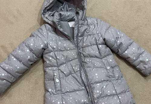 Зимняя куртка Пальто пуховик для девочки 116