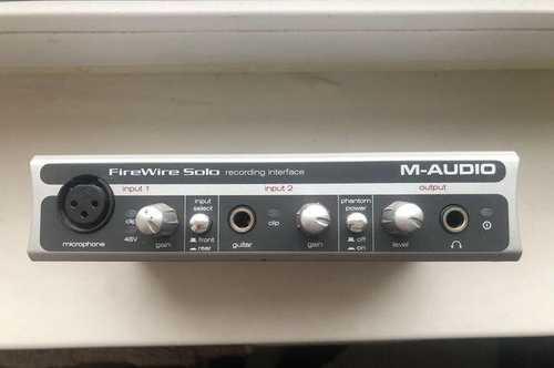 Звуковая карта M-Audio FireWire Solo