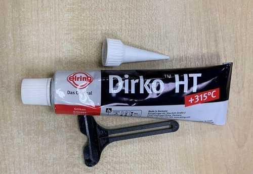 Герметик силиконовый черный Dirko HT 70ml