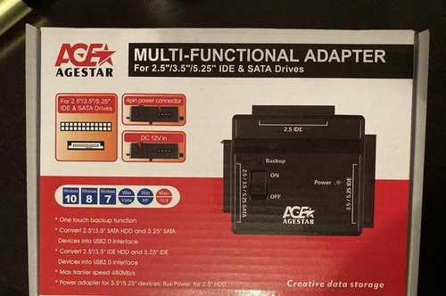 Agestar adapter IDE SATA