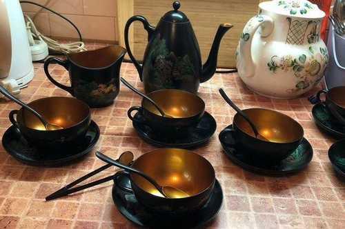 Чайный сервиз из дерева Старый Китай