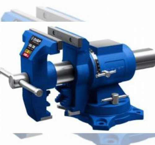 Тиски слесарные Зубр Профессионал Эксперт-3D много