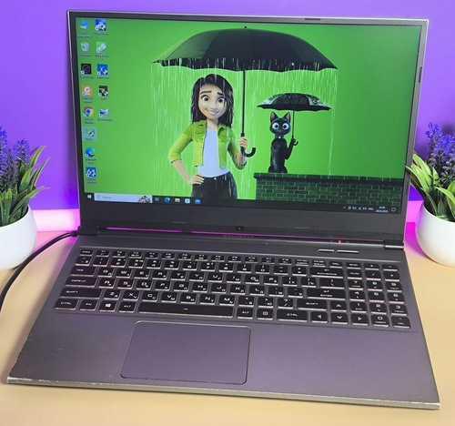 Игровой ноутбук Mechrevo: i5/GTX1650/8GB/512GB