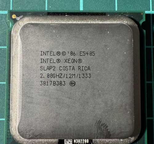 Процессор intel Xeon 5405 slap2