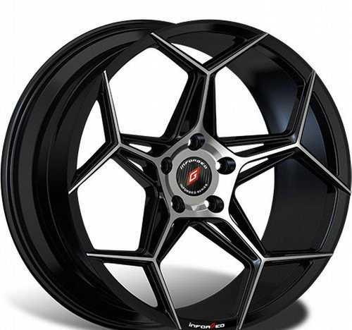 R19 5x112 9,5J ET42 D66,6 Inforged IFG40 Black Machined сфера
