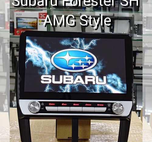 Subaru Forester SH магнитола Android AMG Style