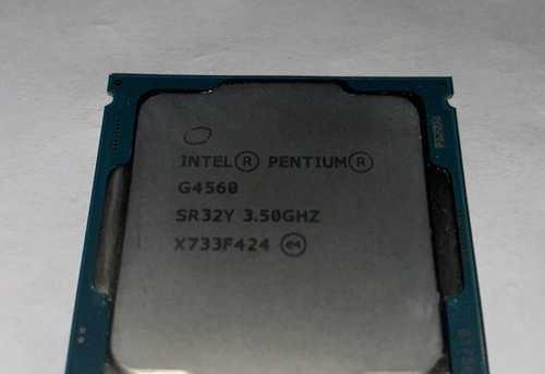 Процессор intel pentium G4560