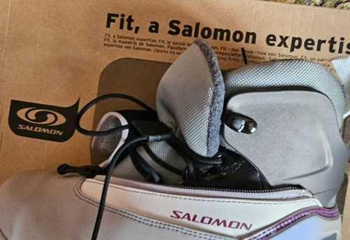 Горнолыжные ботинки женские salomon