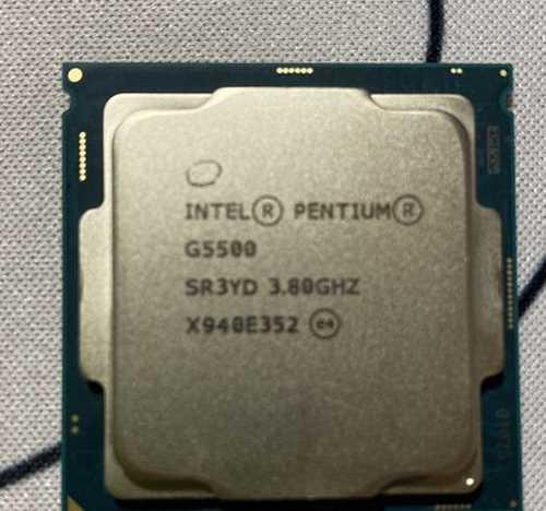 Intel Pentium gold g5500