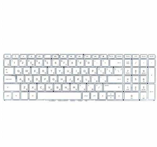 Клавиатура для HP 15-BW 250 G6 белая без рамки